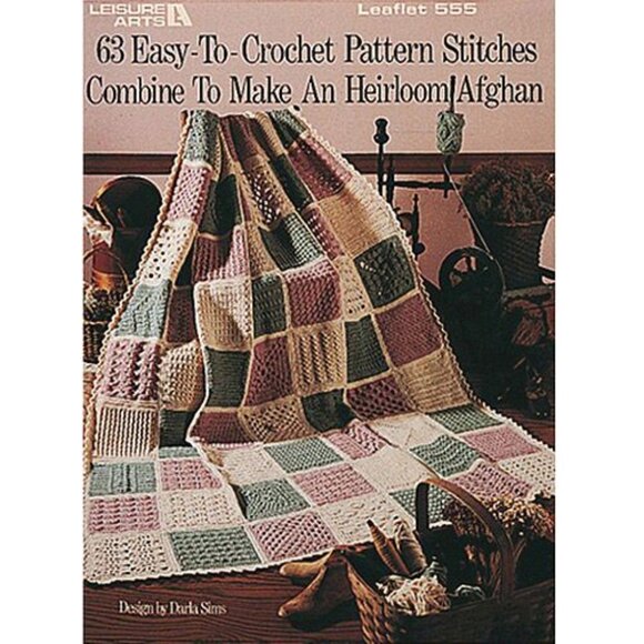 Leisure Arts | Office | 987 Leisure Arts 63 Easy To Crochet Pattern ...